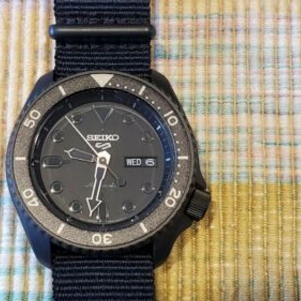 Seiko 5 Sport SRPD79 2019 Black PVD Case | WatchCharts Marketplace