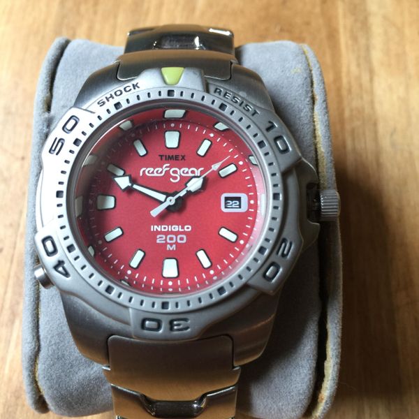 Timex Reef Gear- Red | WatchCharts