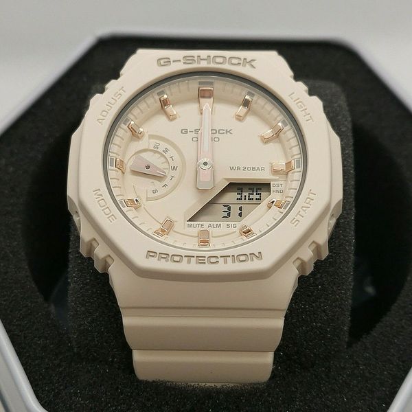 USA SELLER Casio G-Shock GMA-S2100-4AER Pale Pink and Rose Gold "Casioak" NEW | WatchCharts