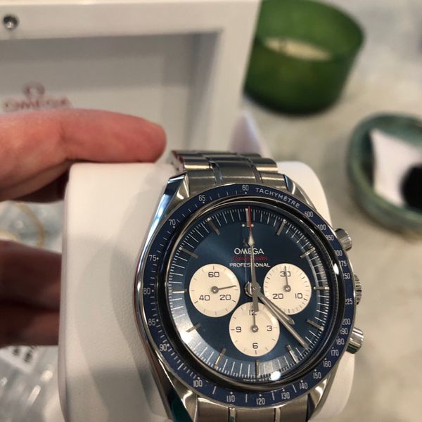 FS: Like new Omega Blue Panda Speedmaster Tokyo 2020 Olympic edition ...