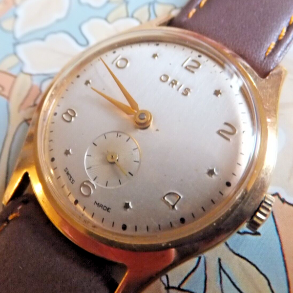 1950's Oris 7 Jewel Sub Dial Manual Winding Gentleman's Watch | WatchCharts Marketplace
