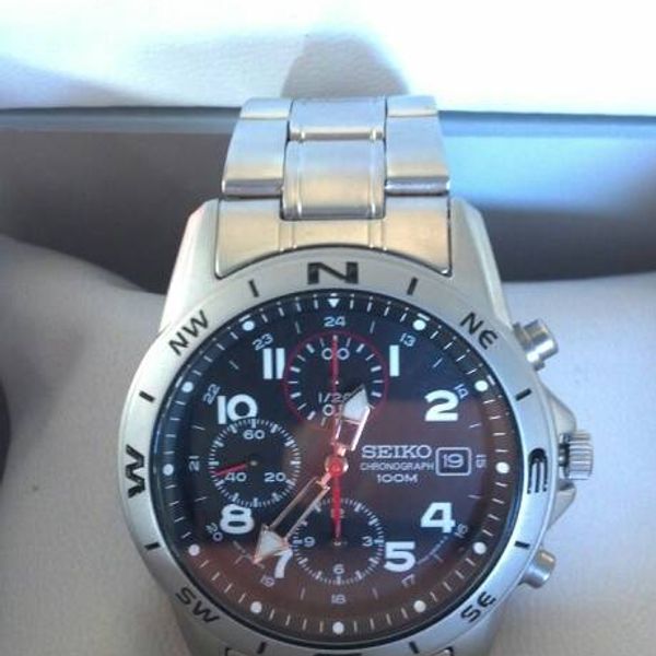 Seiko chronograph titanium | WatchCharts