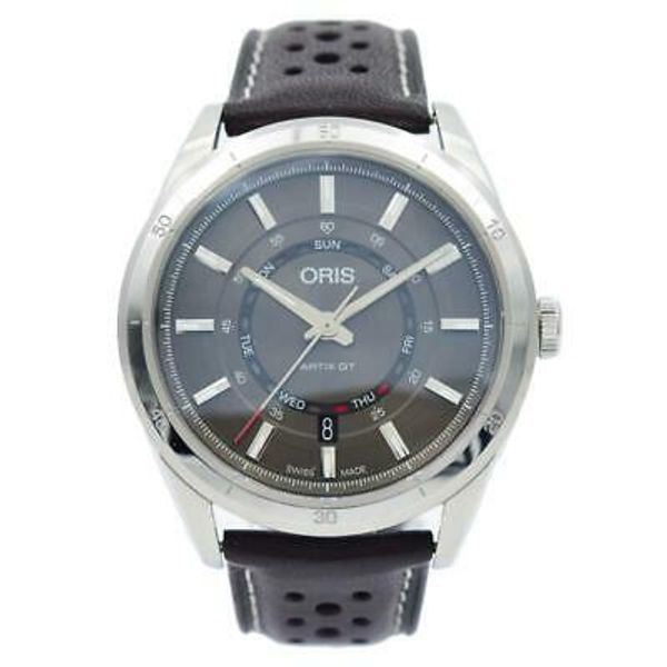 Oris Artix GT Day Date 01 735 7751 4153 - Silver Dial Day Date 42mm ...