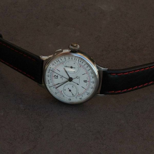 vintage split chronograph wrist watch ROLEX valjoux 55 | WatchCharts ...