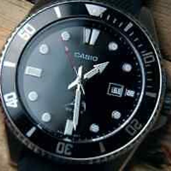 Casio Duro Marlin MDV106 Men's Black Diver Watch | WatchCharts