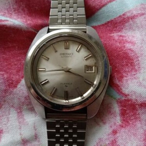 Vintage Seiko 7005-7030 Dial Automatic Bracelet Watch Men's Rare | WatchCharts Marketplace