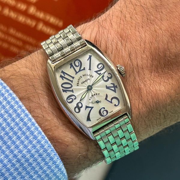 [WTS] Franck Muller Sunset - 18k White Gold (40g) Manual Wind w ...