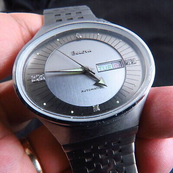 SWISS MADE BULOVA DAYDATE AUTOMATIC MEN WATCH | WatchCharts