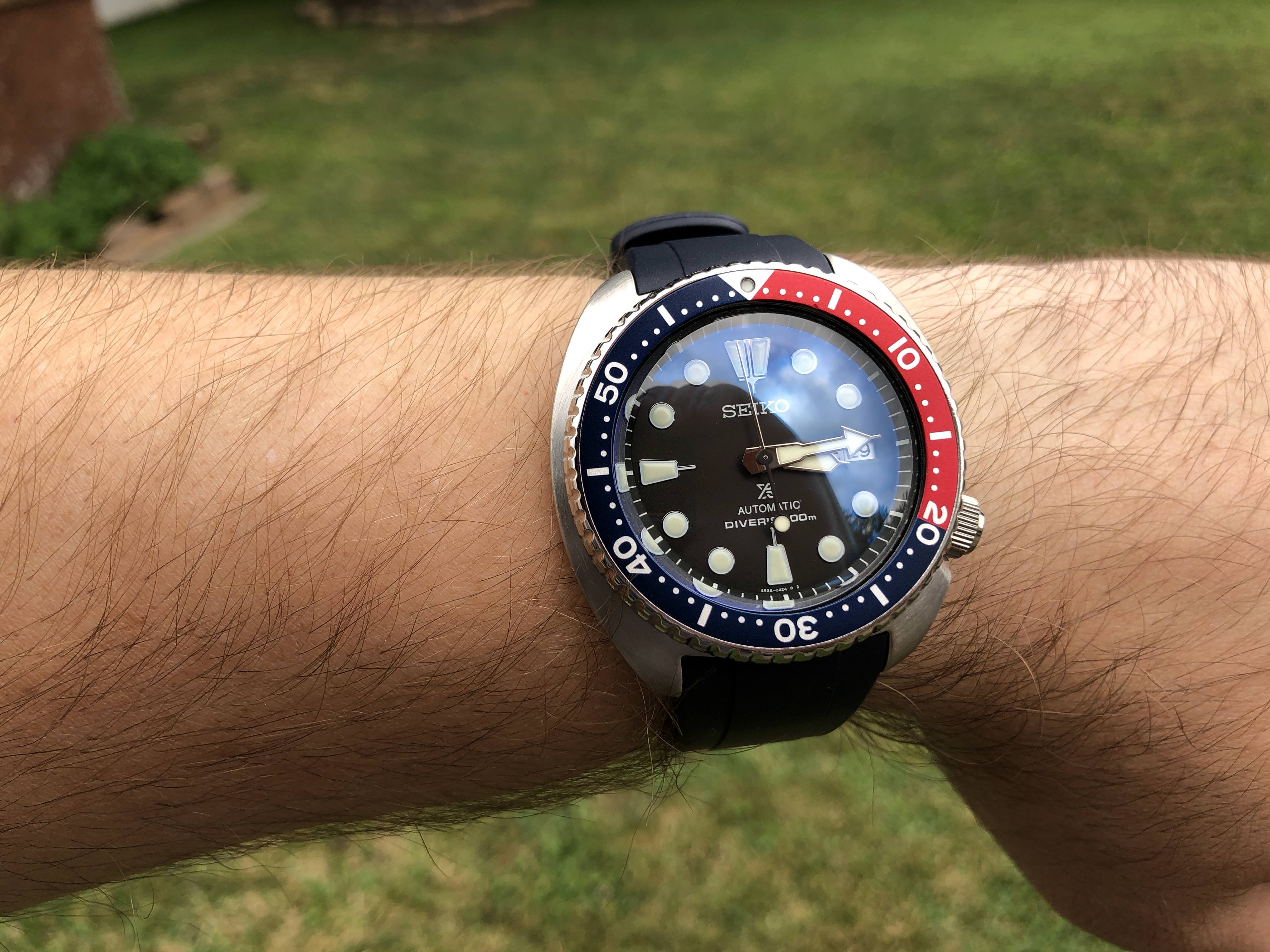 [WTS] Seiko SRP779 "Pepsi Turtle" - with AR Domed Sapphire Crystal ...