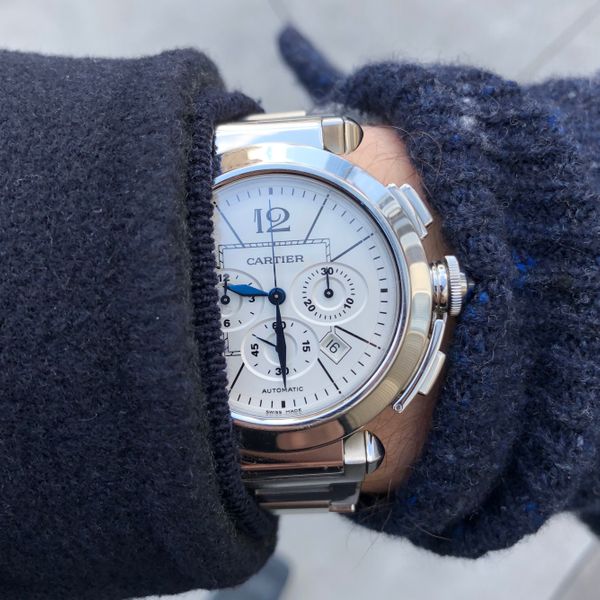 FS: Cartier Chronograph w/JLC Movement - 42mm - Beautiful ...