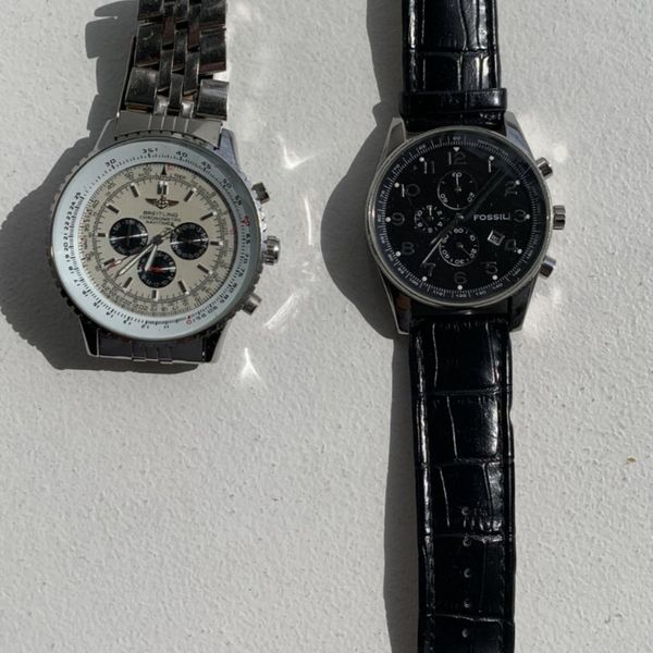 Fossil Men's FS-4310 Arkitekt Chronograph Analog Dial Quartz plus FREE ...