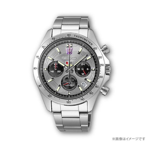 PLS Transformers x Seiko Collaboration Watch DECEPTICON NEW F/S ...