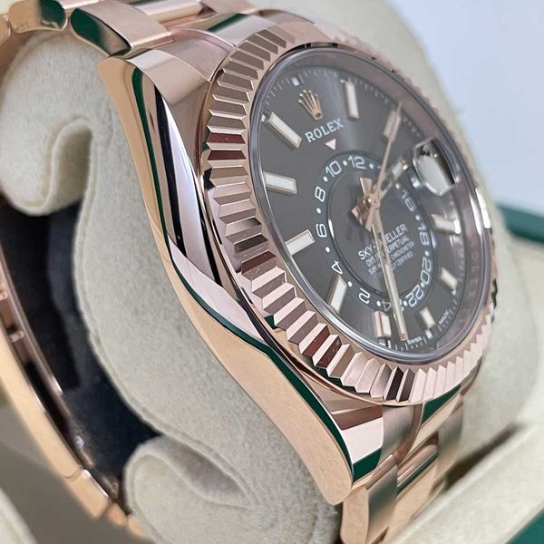FS: Rolex Skydweller Everose Gold Rhodium 326935 Mint 2021 ...