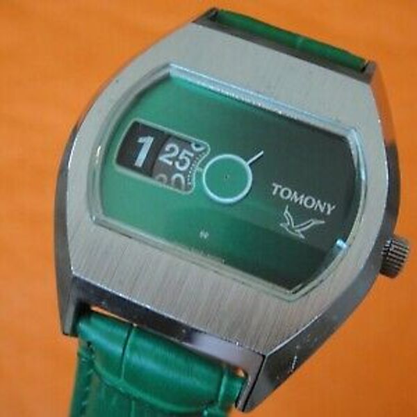 SEIKO TOMONY 5018-5000 JAPANESE DIGITAL JUMP HOUR HAMAZAWA vintage 1970 ...