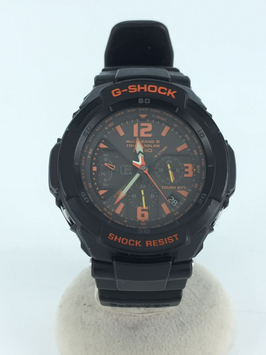 [Used] CASIO GW-3000B / Solar watch / G-SHOCK / Analog / BLK [Clothing ...
