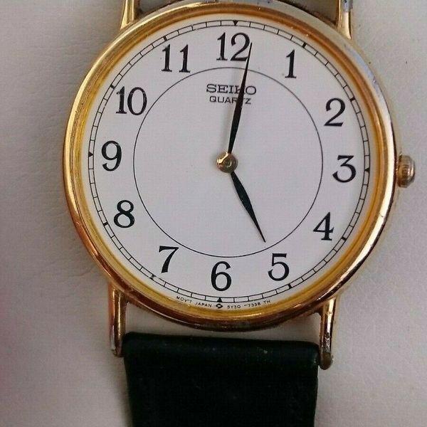 Seiko Mens Quartz Watch 5Y30-5000 | WatchCharts