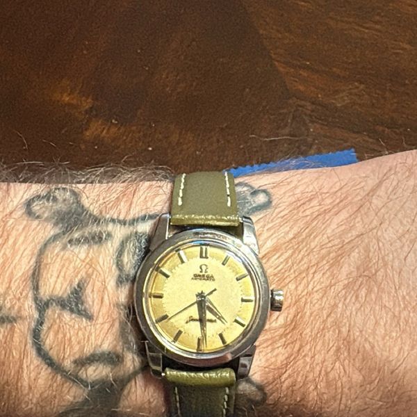 1958 Omega Seamaster Ref. 2828 10SC Cal. 470 Automatic Stainless Steel ...