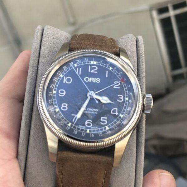 Oris Big Crown Pointer Date Blue | WatchCharts Marketplace