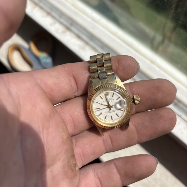 Vintage Rolex Watch With Broke Band | WatchCharts Marketplace