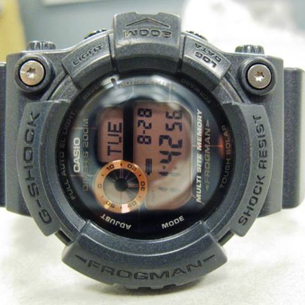 SOLD Casio Frogman GW-200MS, Men in Rusty Black | WatchCharts