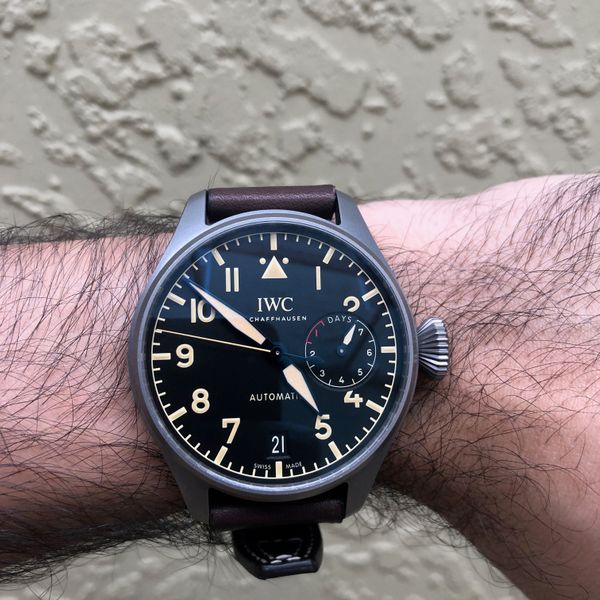 FSOT: IWC Big Pilot Heritage Titanium IW501004 - Full Set | WatchCharts ...