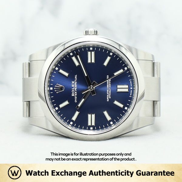 New Feb 2025 Rolex Oyster Perpetual Oyster 124300 OP Bright Blue Dial ...