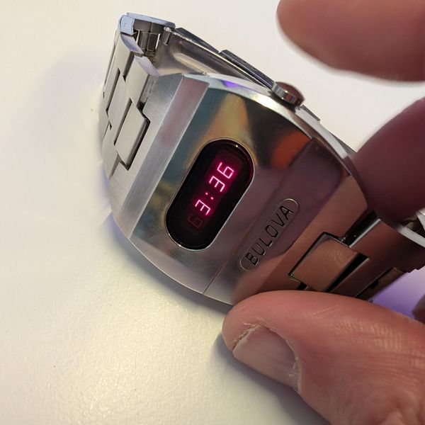 bulova 1970s led watch | WatchCharts Marketplace