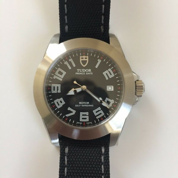 Tudor Prince Date, 79400, Black, Box & Papers, Excellent Condition ...