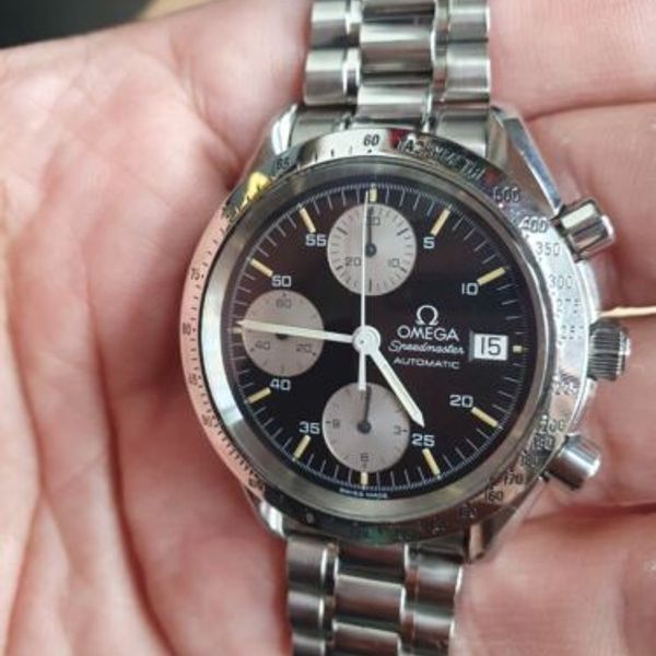 Omega Speedmaster Black Dial 100% Working | WatchCharts Marketplace