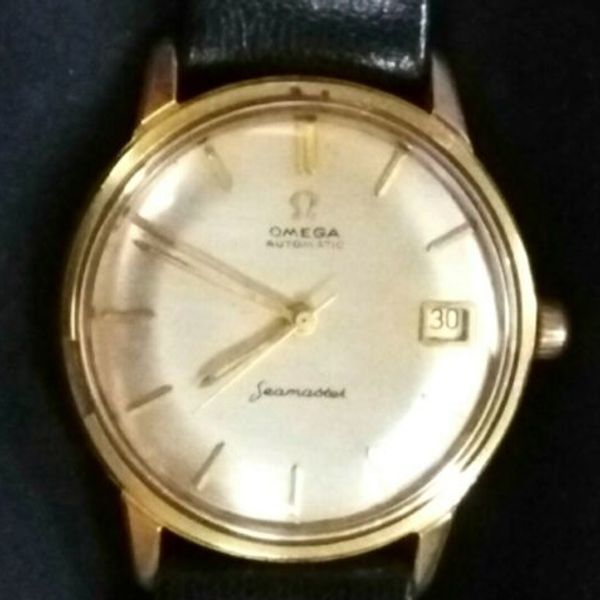 1965 OMEGA Seamaster automatic Cal. 562 Steel & Gold plated 36mm List ...