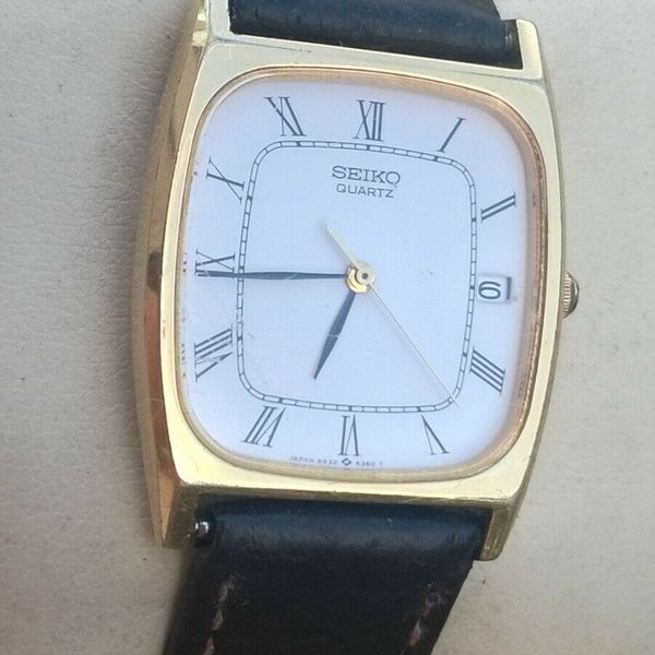 Seiko Mens Vintage Quartz Watch 6532-5250 | WatchCharts Marketplace