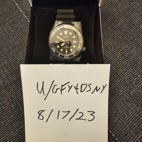 [WTS] Seiko Prospex Sumo LE Black SPB125 | WatchCharts