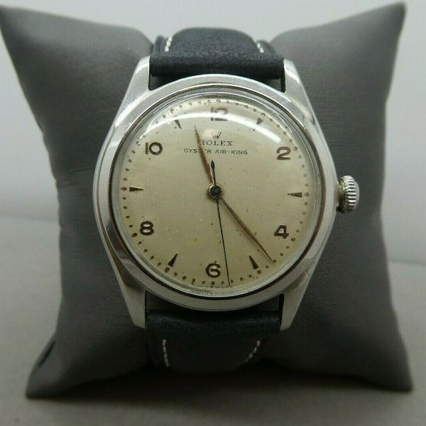 VINTAGE ESTATE 1945 ROLEX #4925 WIND-UP MEN WATCH - OYSTER AIR KING ...
