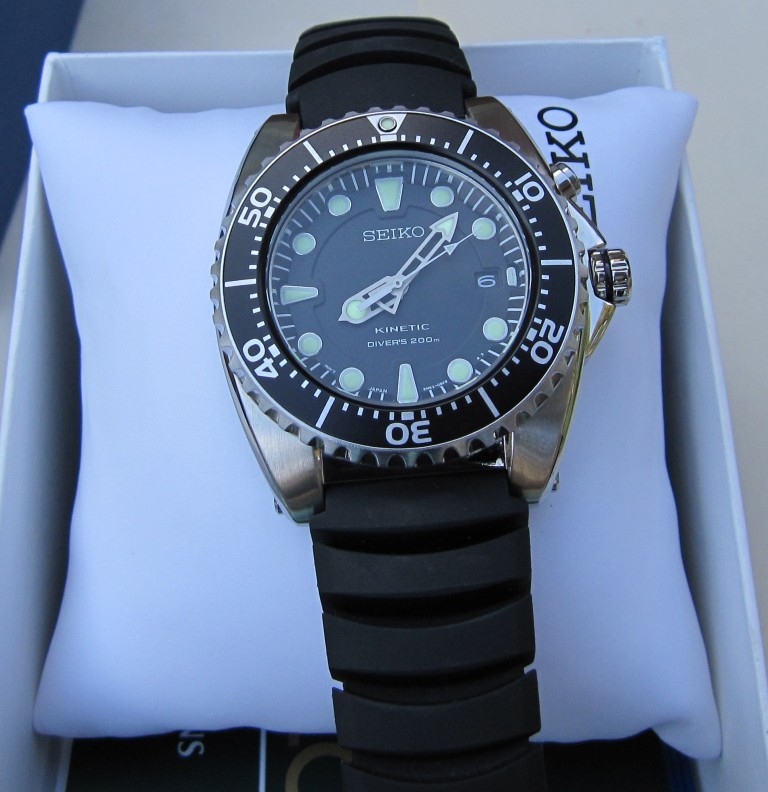 SOLD! Seiko BFK Kinetic 200M diver watch $140 shipped | WatchCharts