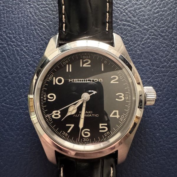 Hamilton Khaki Field Murph 42mm Watch (Includes Leather, Metal, Rubber ...