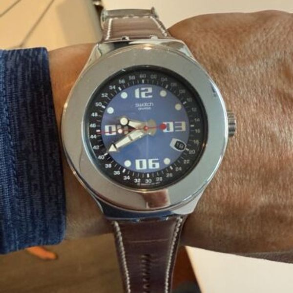 NEW Swatch Irony Nabab Watch DOMINATOR YNS401 with Case 2002 ...
