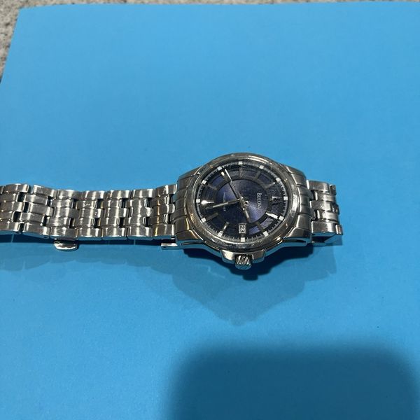Bulova 96B159 Men's Precisionist Blue face | WatchCharts Marketplace