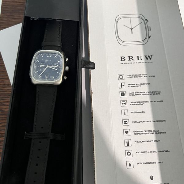 [WTS] New Brew Retrograph Cobalt full kit $305 – (Price Reduction ...