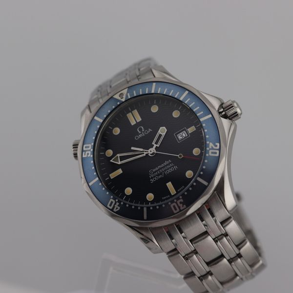 Omega Seamaster Pro SMP 300M 2541.80 Full Size 41mm Blue Wave Bond 007 ...