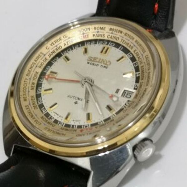 Seiko 6117-6400 World Time. Stunning Dial. 1972. | WatchCharts