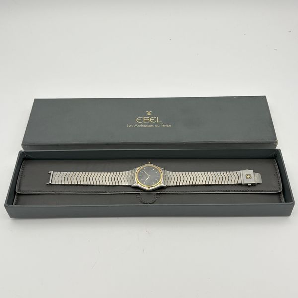 Ebel Classic Wave Stainless Steel/Gold Watch Ref. 181909 GFL221 ...