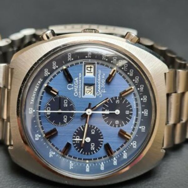 Omega Seamaster Speedsonic F300Hz Chronometer Chronograph Day Date ...