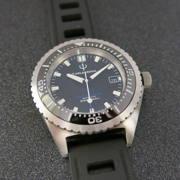 SOLD: Karlskrona Baltic Shield nbr 1 prototype black dial with Borealis ...