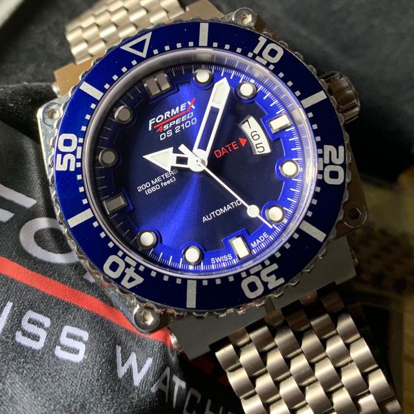 FSO Formex 4-Speed DS2100 Blue | WatchCharts Marketplace