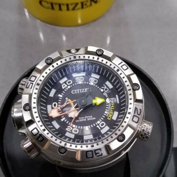 Citizen Promaster Aqualand Divers Watch BN2021-03E 200m Eco-Drive ...