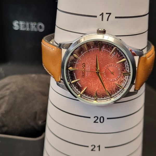 Seiko "MOD" Presage Men's Watch - RED ð | WatchCharts Marketplace