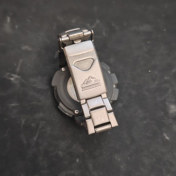 Casio Protrek PRG-240T Triple Sensor Solar Powered Titanium Watch ...