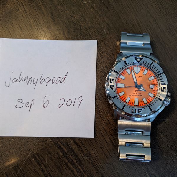 [WTS] Seiko SBDC075 Gen III Orange Monster | WatchCharts Marketplace