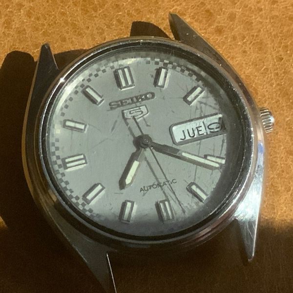 Vintage Seiko 5 automatic 6309-6240,d/date,ss,Men | WatchCharts Marketplace