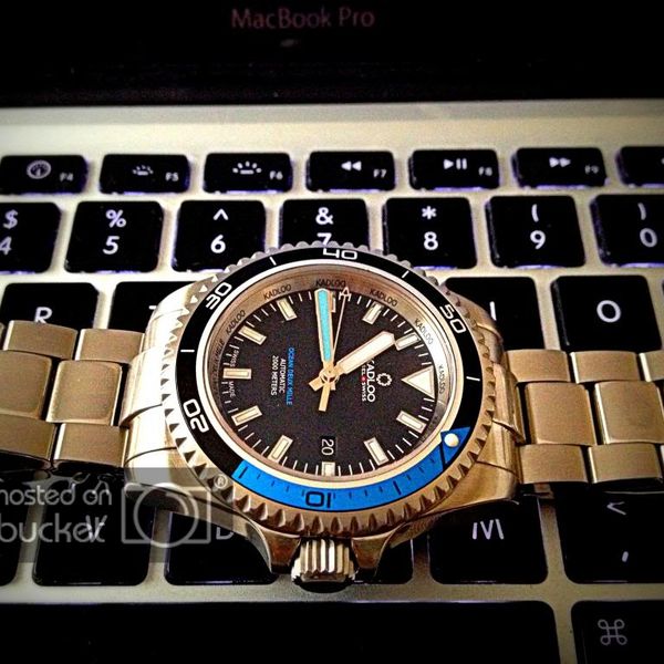 $550 Kadloo Deux Mille 2000m diver excellent condition | WatchCharts ...